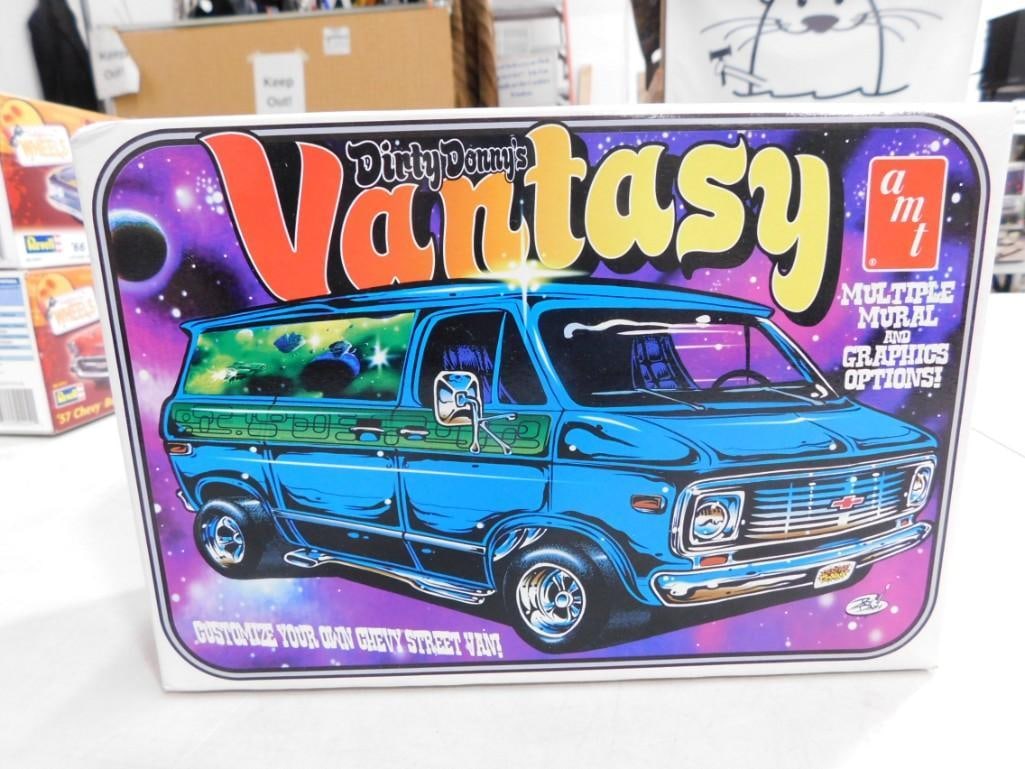 Amt Dirty Donny's Vantasy Chevy Street Van Model Kit Auction