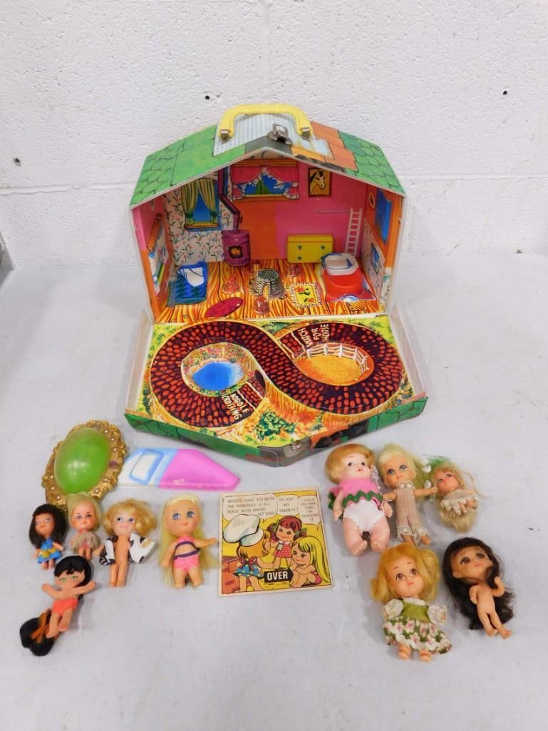 1960s Mattel Little Kiddles, Liddle Kiddles Klub, Carrying Case, 60s Hasbro Storykins, '60s ...