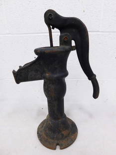 Antique Cast Iron Hand Water Pump