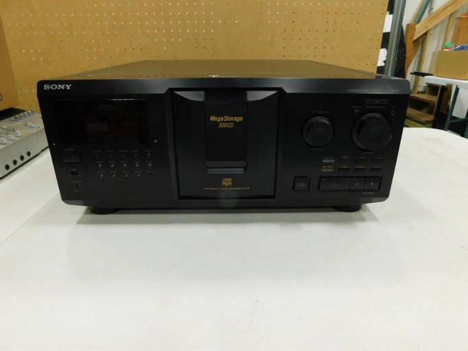 Sony Mega Storage 300 Cd Player High Density Linear Converter System