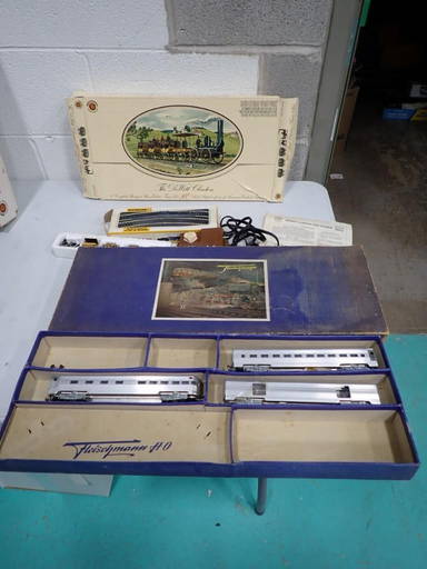 Bachmann H0 Scale Train Set The Dewitt Clinton. Also Fleischmann Ho Set