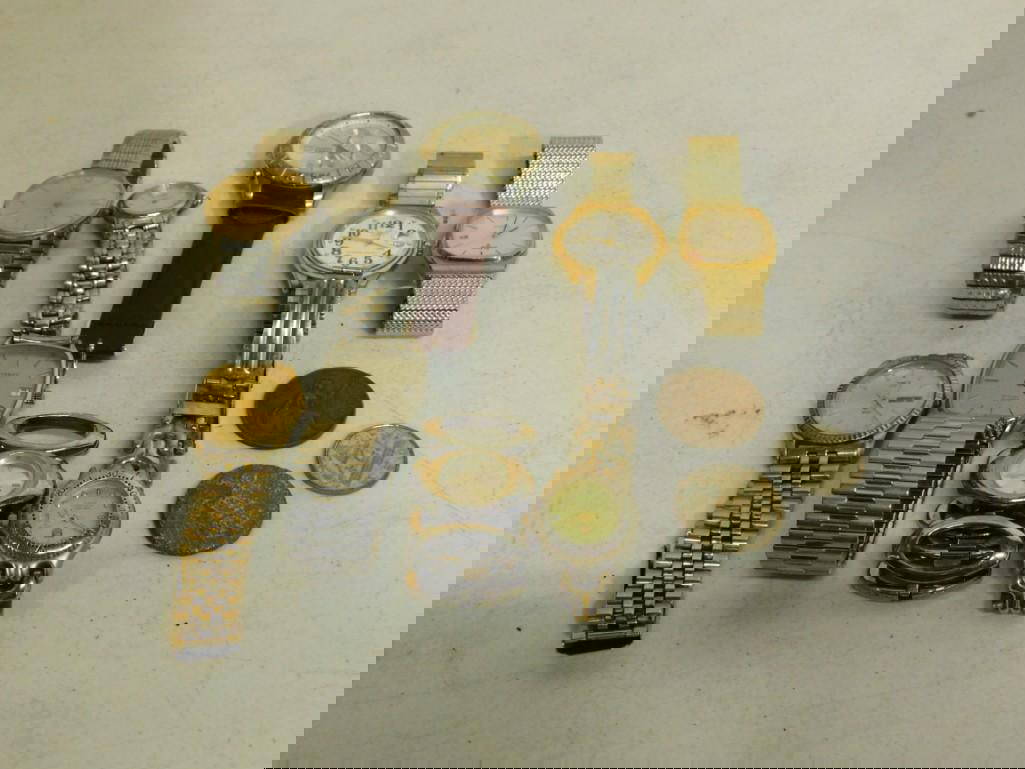 Lot Of Watches And Tokens Auction