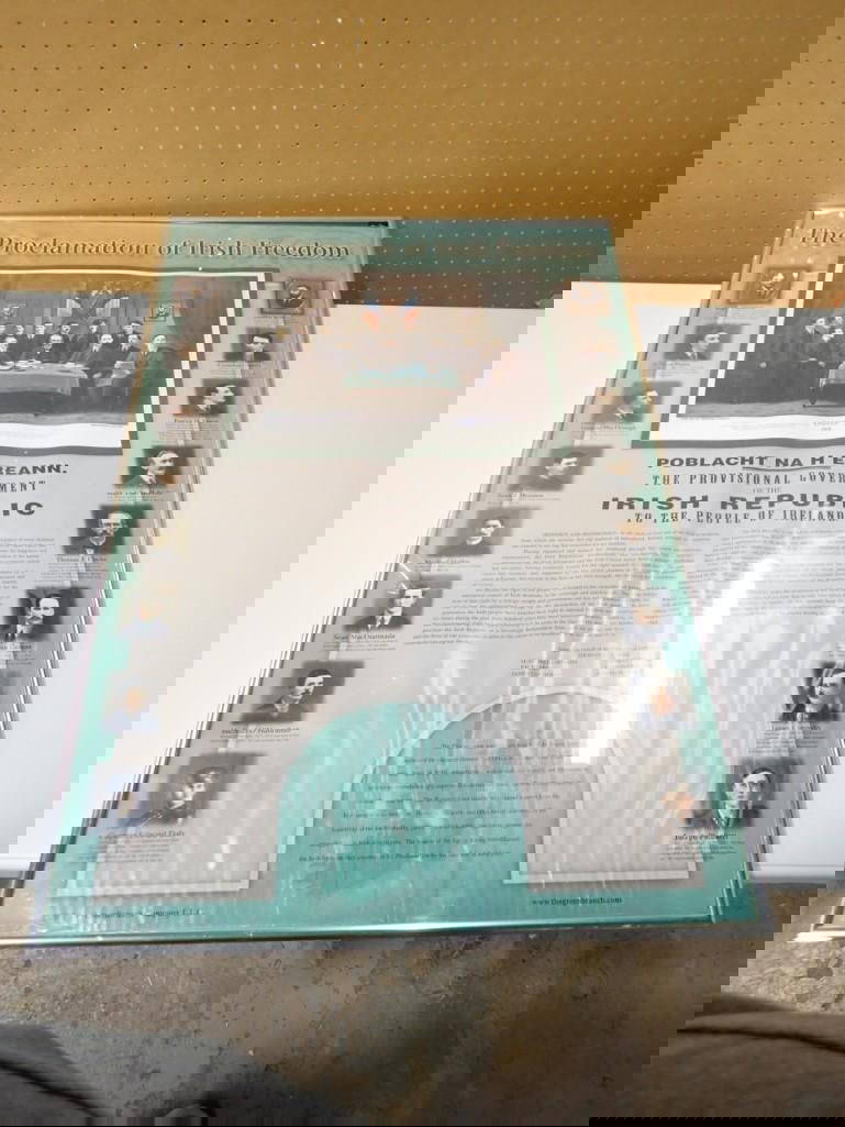 The Proclamation Of Irish Freedom Framed Print Auction