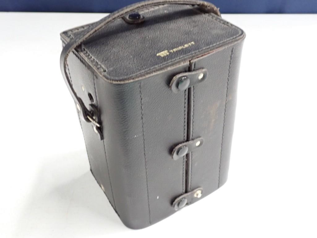 Triplett Model 630-pl Type 4 Suspension Multimeter In A Leather Case ...