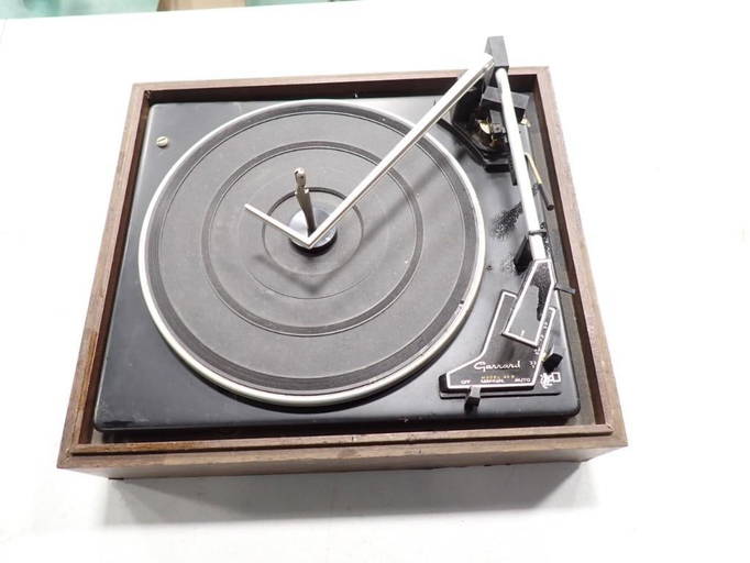 Garrard Model 40b Record Player Untested