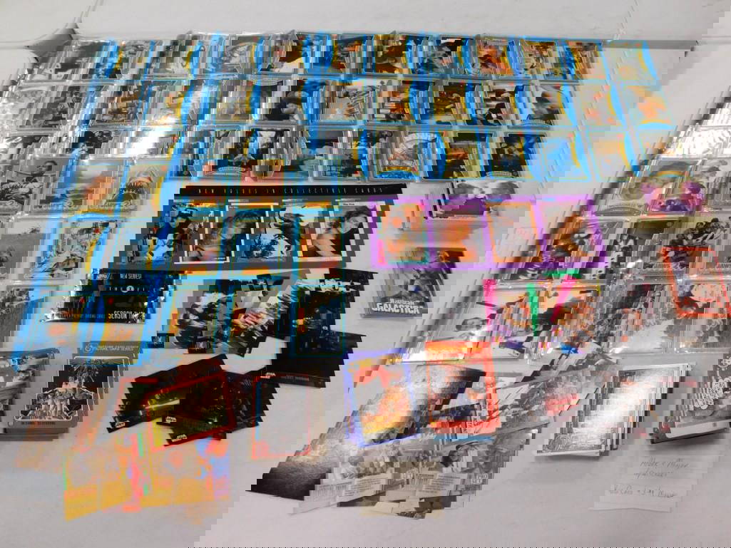 Asst 1970s - 1980s Trading Cards Incl Mork & Mindy, Buck Rogers ...