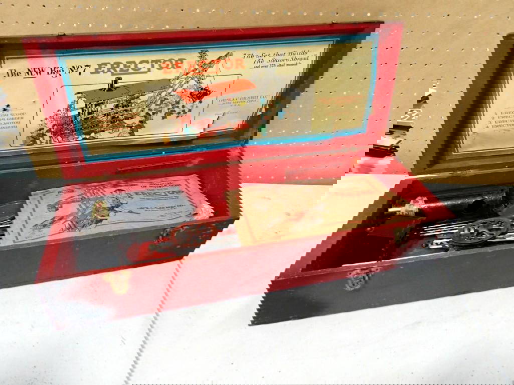 Erector Set No 7 Steam Shovel - Apr 29, 2024 | Denotter Auctions, Llc In Il