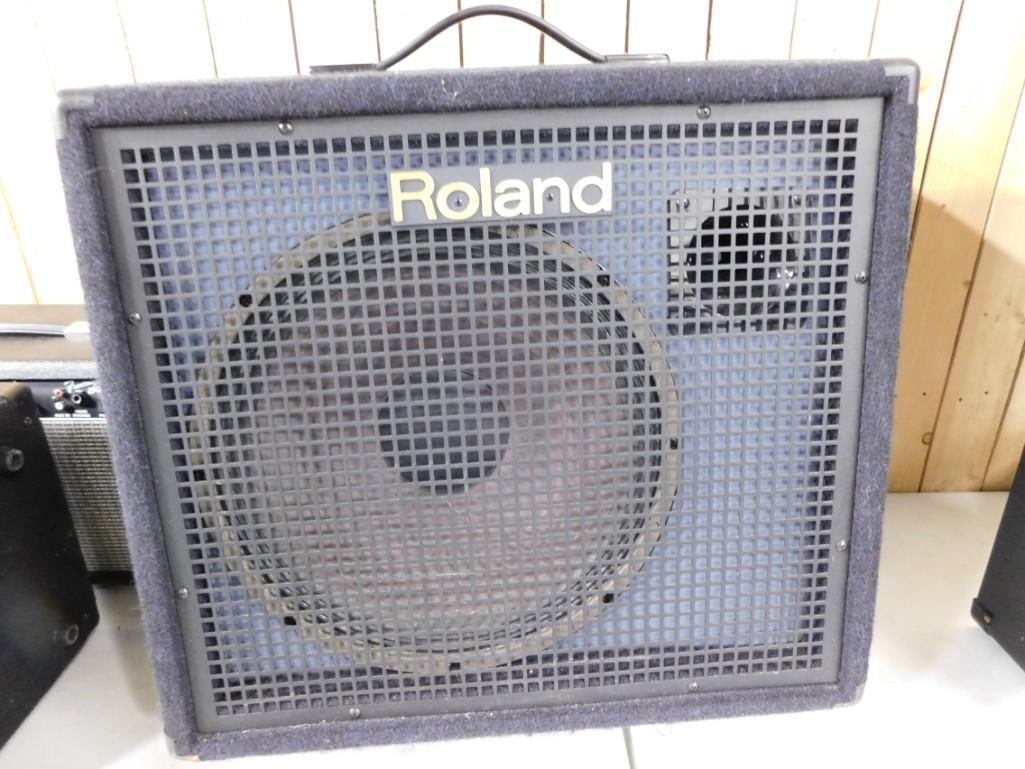 Roland Kc 500 Keyboard Amplifier Stereo Mixing Keyboard Amp
