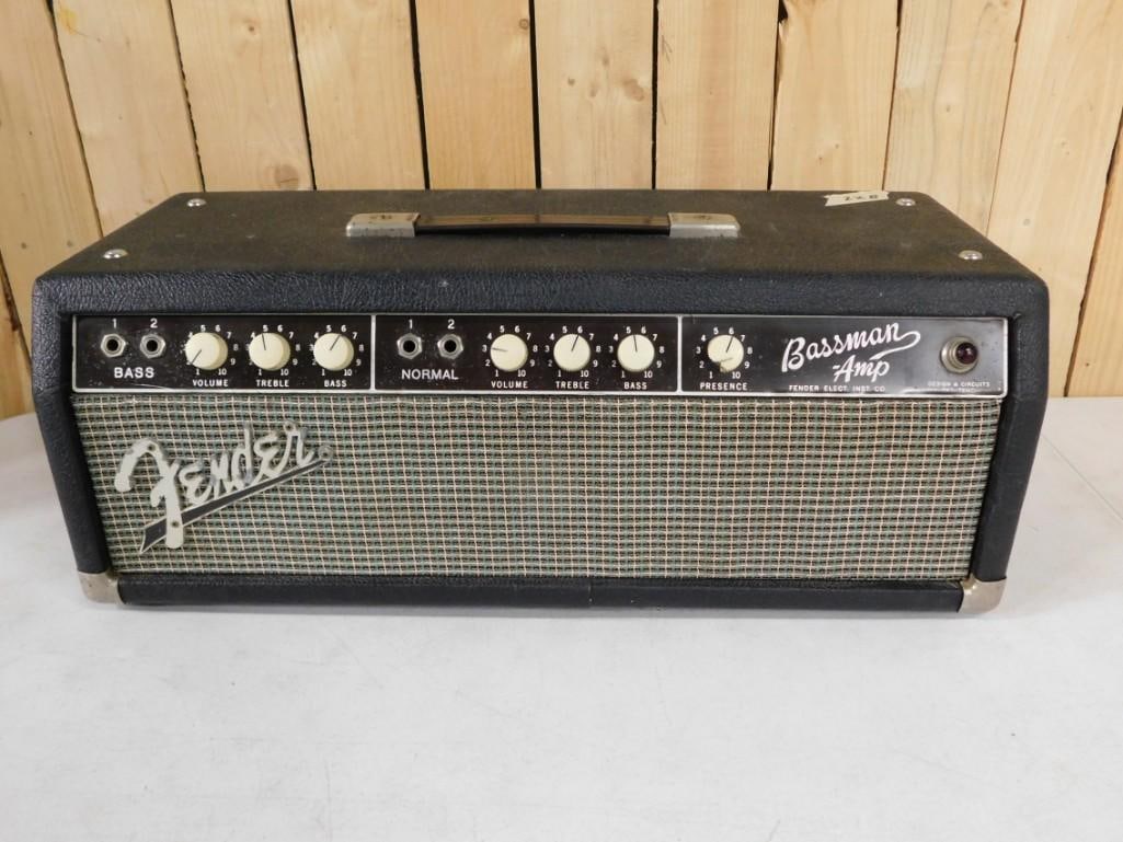 Vintage Fender Bassman Amp Auction