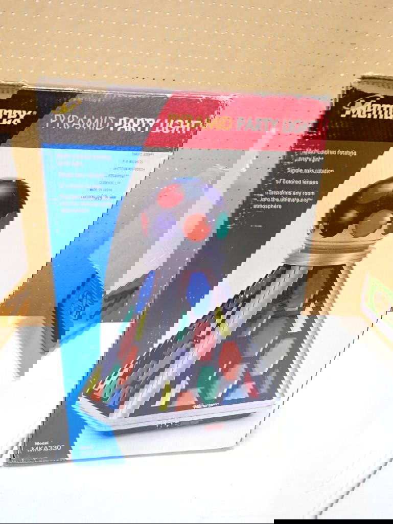 Memorex Pyramid Party Light Auction