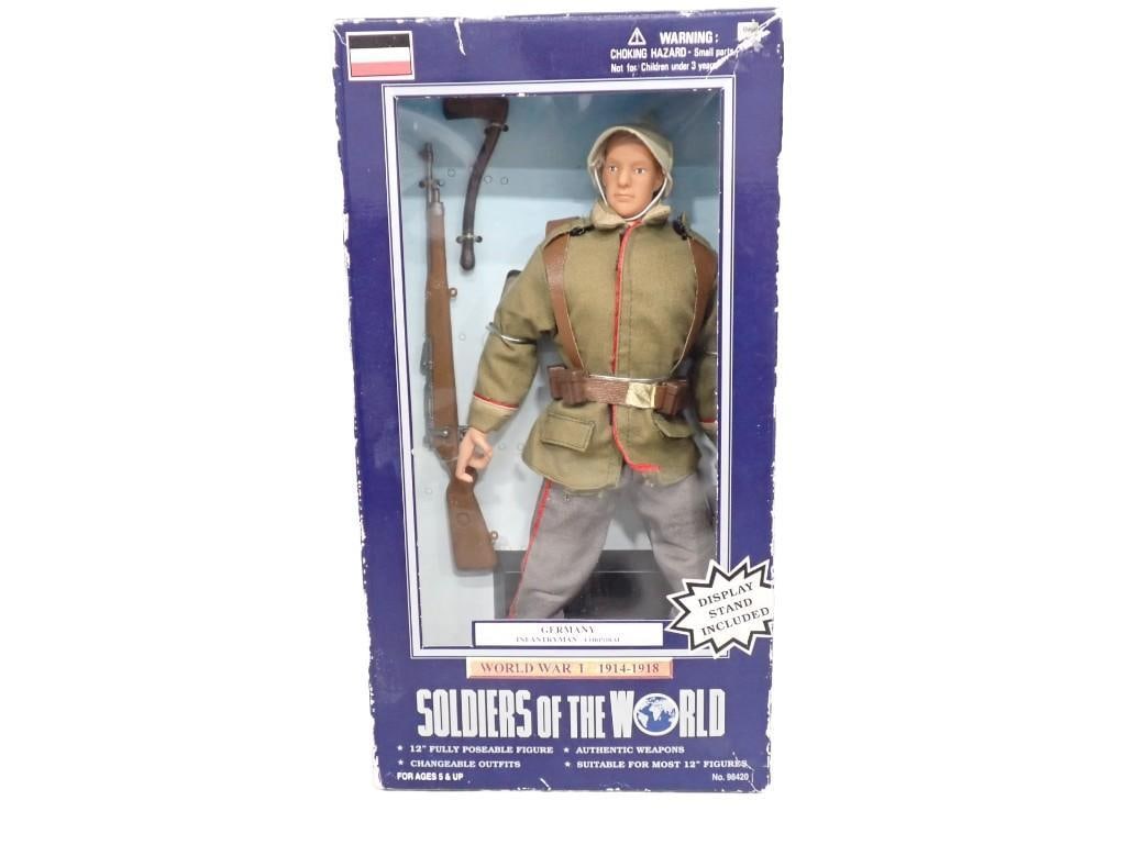 Soldiers Of The World Wwi Germany 12" Fully Poseable Figure New In Box ...