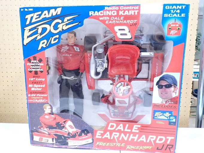 Team Edge Radio Control Racing Kart With Dale Earnhardt Jr Action ...