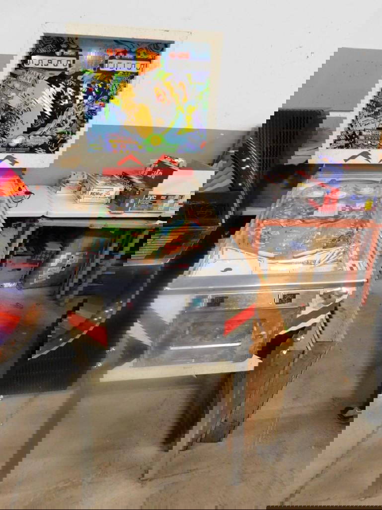 Gottlieb's Outer Space Pinball Machine 2 Player Vintage Arcade Game Auction