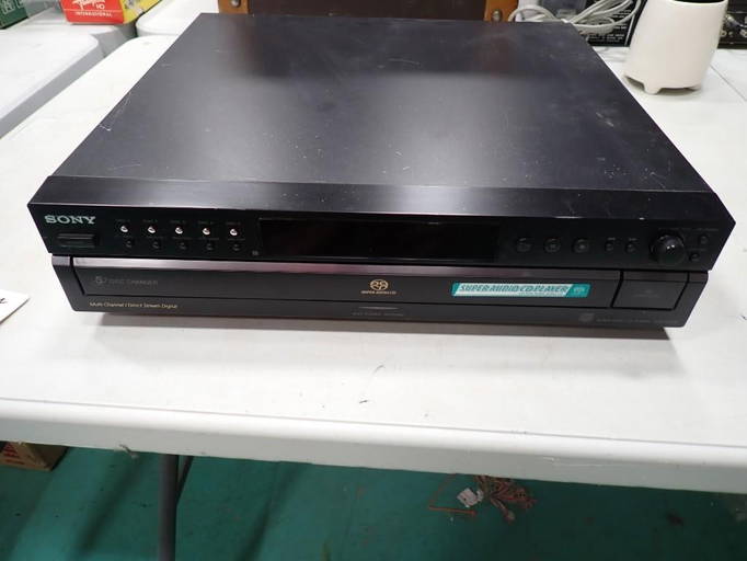 Sony 5 Disc Super Audio Player Scd Ce595