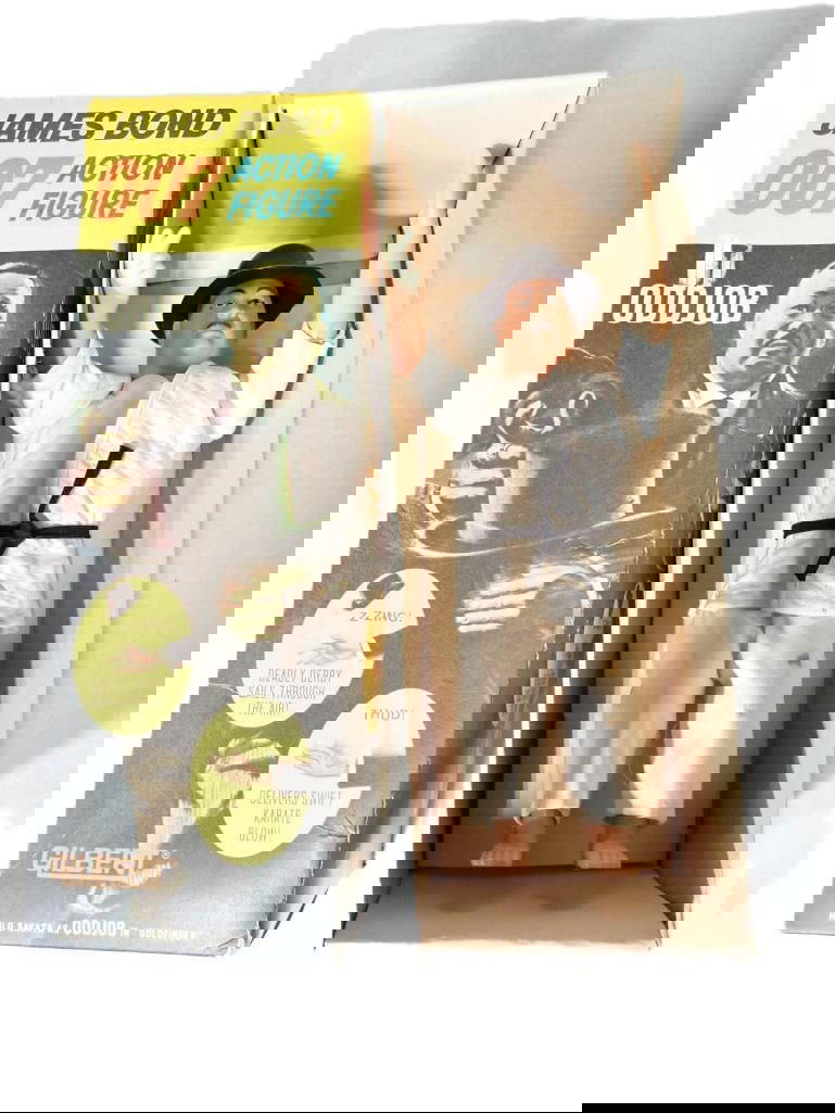 Vintage James Bond Action Figure Oddjob From Goldfinger Gilbert Toys ...