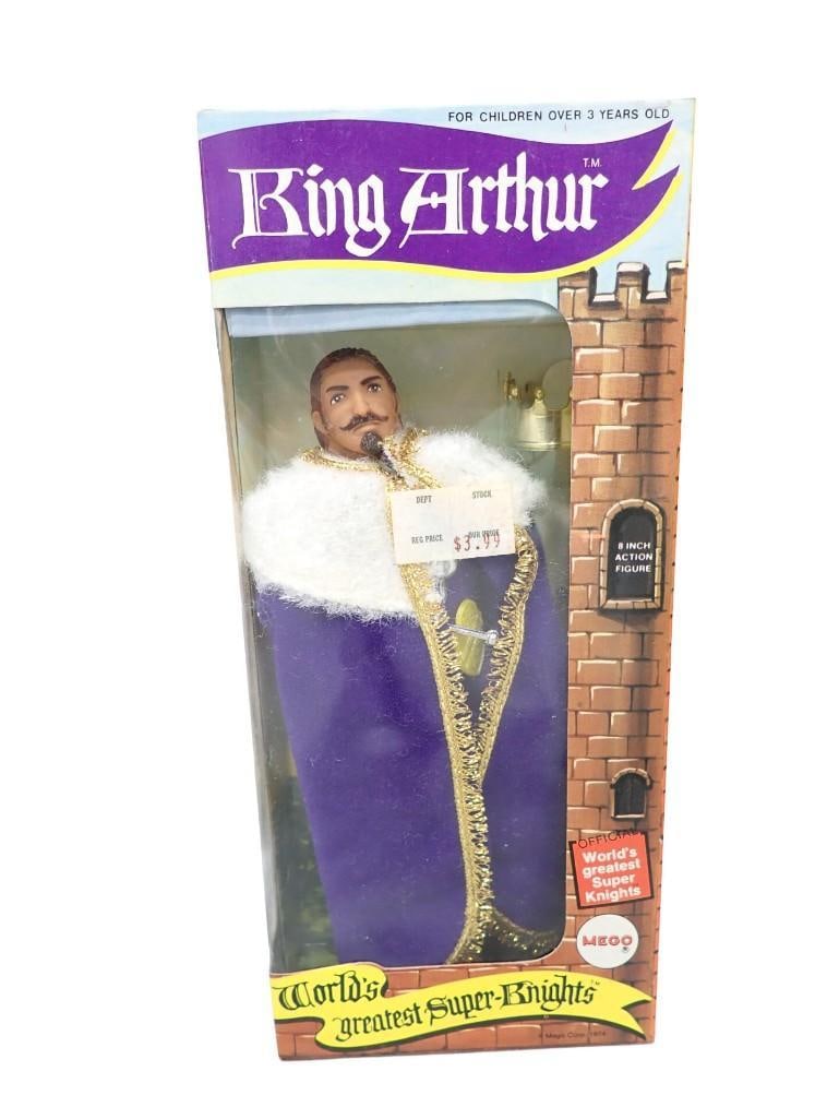 Vintage King Arthur 8" Action Figure New Old Stock Mego 1974 World's ...