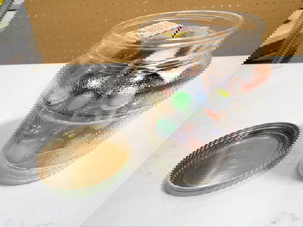 Old Jar Of Smalls Incl Vintage Auction