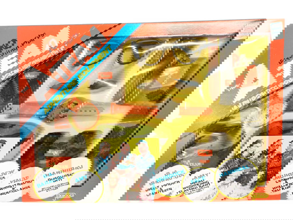 Vtg 1983 A-team Adventure Equipment Playset By Galoob Nos New Old Stock ...