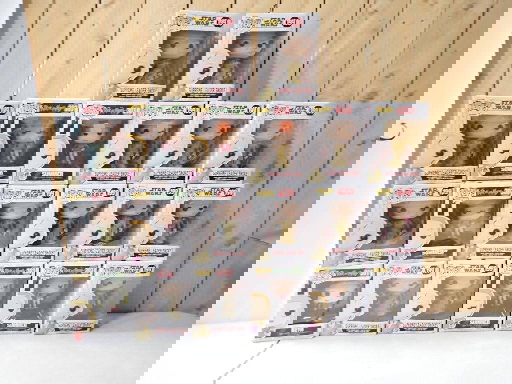 Lot Of 20 Funko Pop Figures Incl Rick And Morty, Star Wars Supreme ...