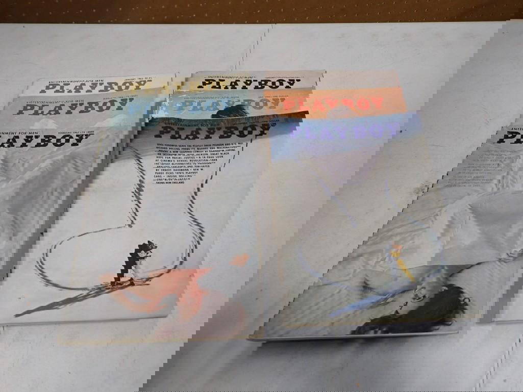 Lot Of 1960's Playboy Magazines Auction