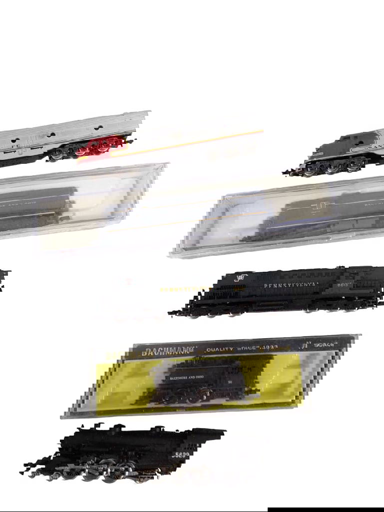 Lot Of N Scale Diesel And Steam Engines By Bachmann, Lifelike, Atlas ...