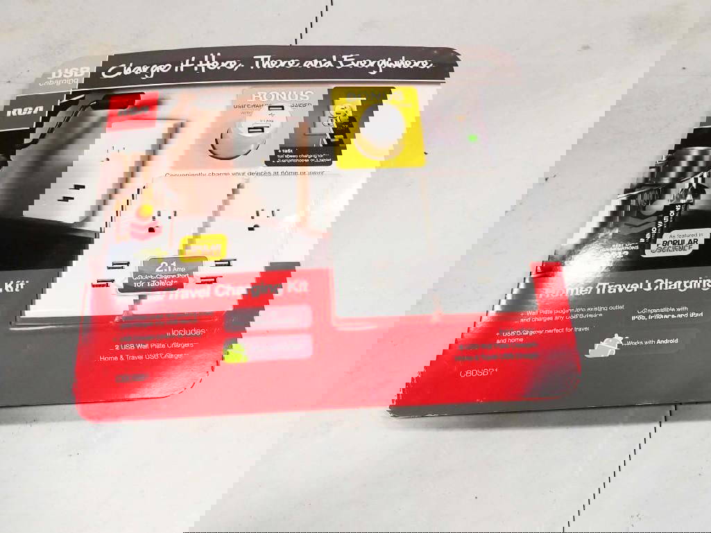 Rca Home / Travel Charging Kit New In Package Auction