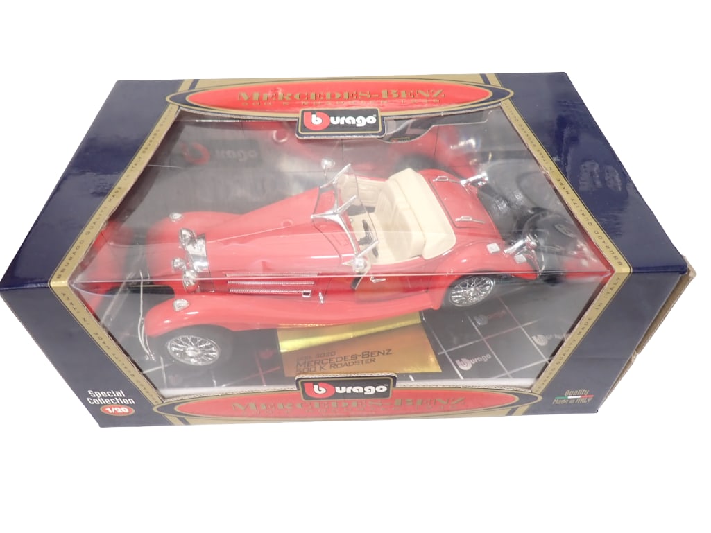 Burago Mercedes-benz 500 K Roadster 1936 1/20 Scale Special Collection ...