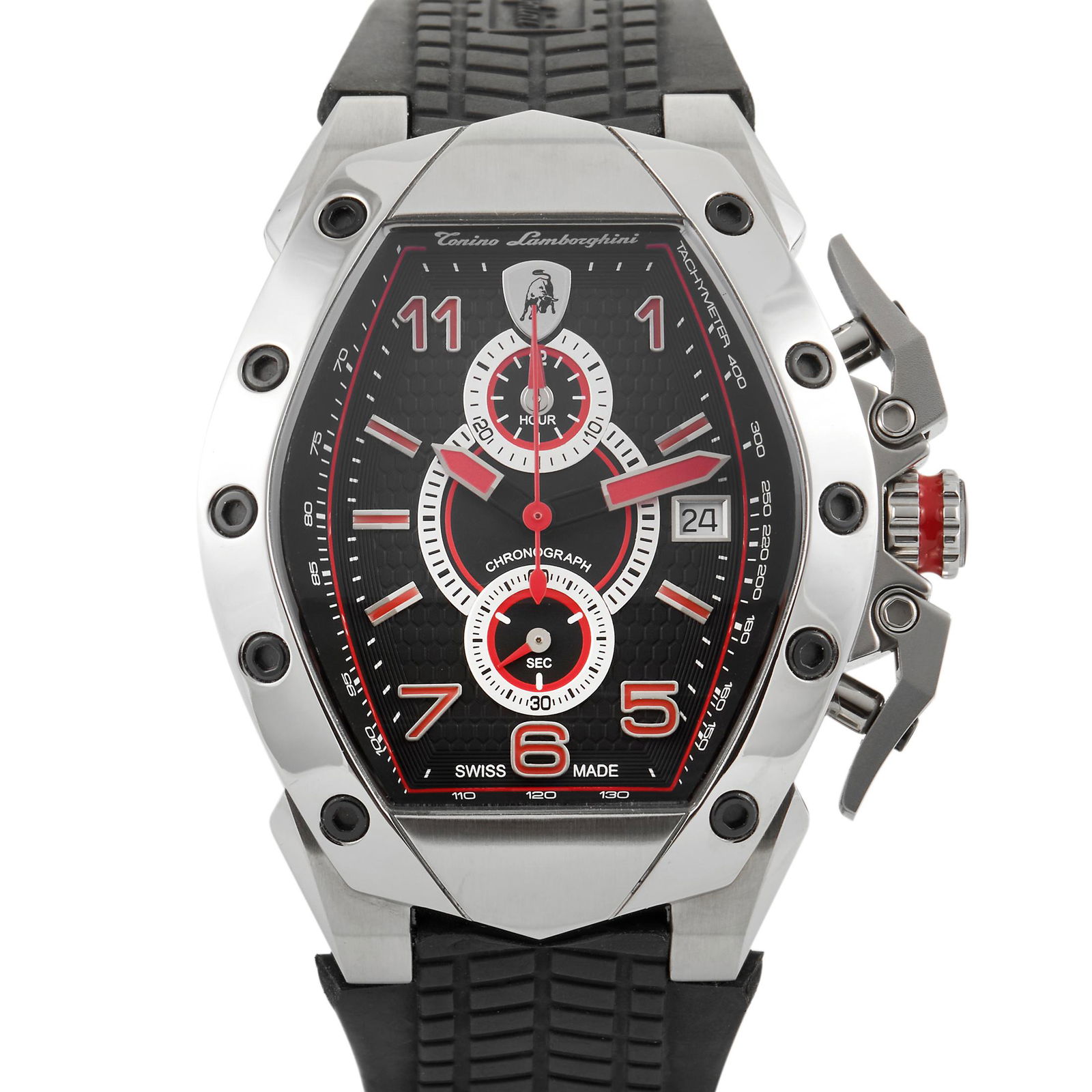 Tonino Lamborghini Chronograph Steel Watch