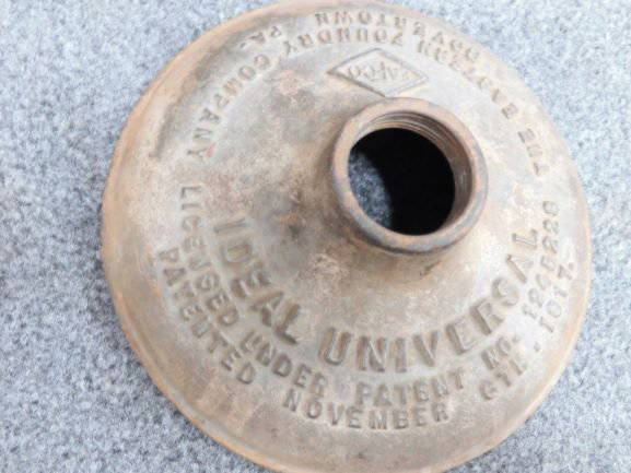 Cast Iron Sign Base (eastern Foundry Company)