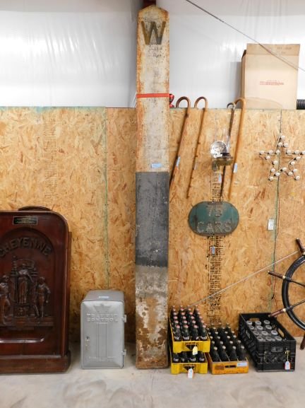 Railroad Whistle Post Cast Iron