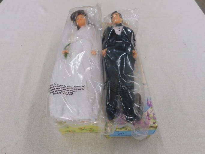 Avon Bride And Groom Dolls