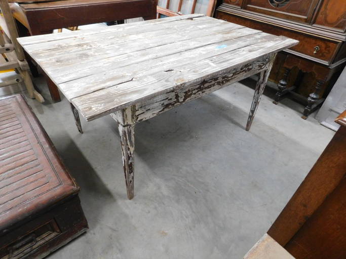 Primitive Wooden Table