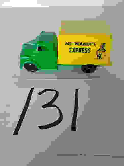 Mr Peanut Plastic Express Truck Auction