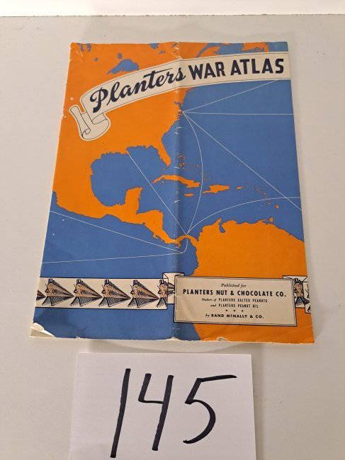 Planters Peanut War Atlas Auction