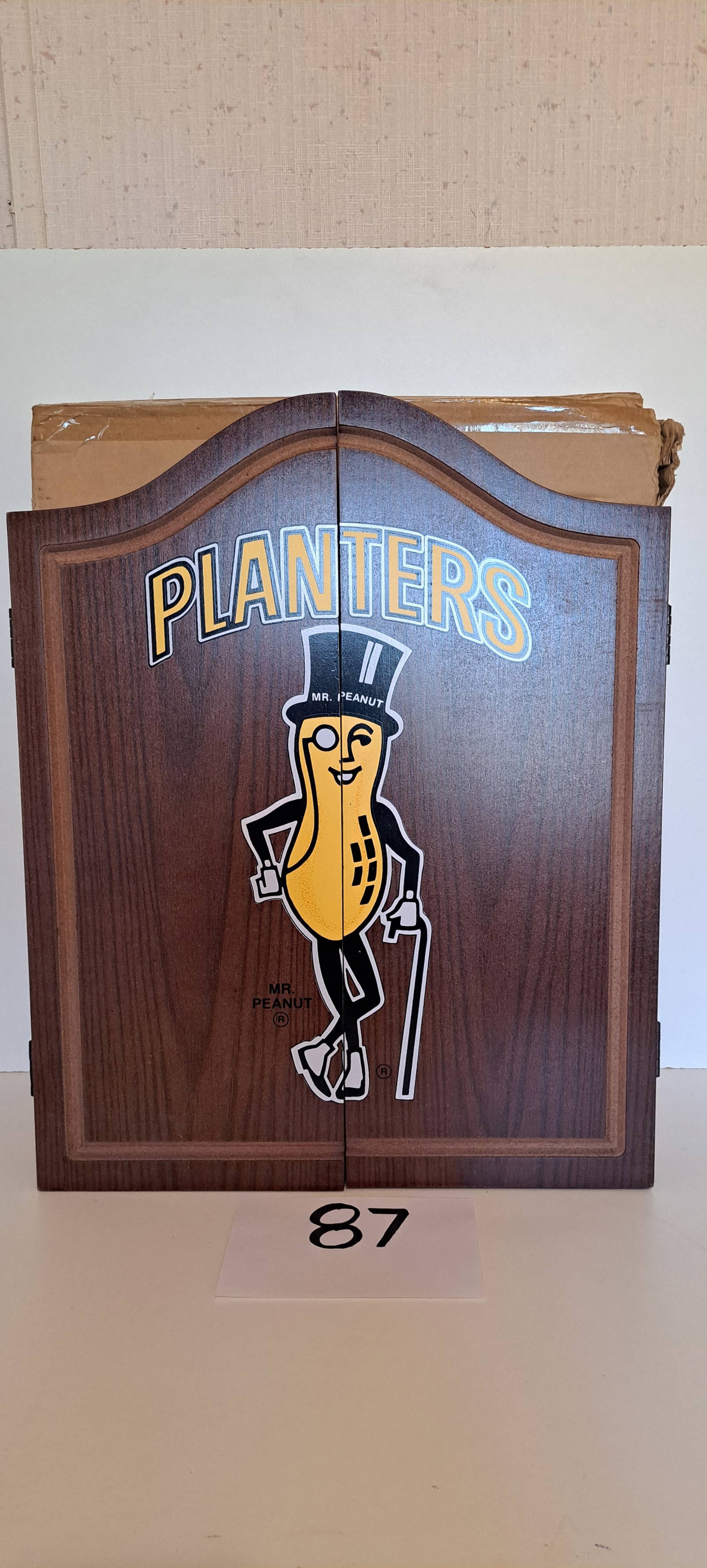 Planters Peanut Dart Board Auction