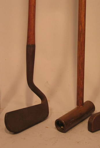 A Brass Cylinder Head Putter