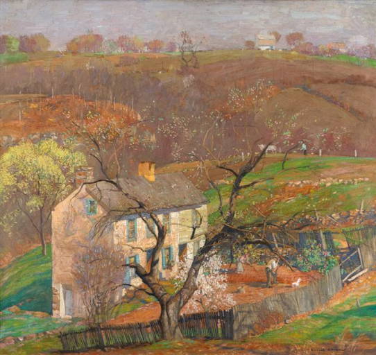 Daniel Garber, (american 1880 1958), ''spring Plan