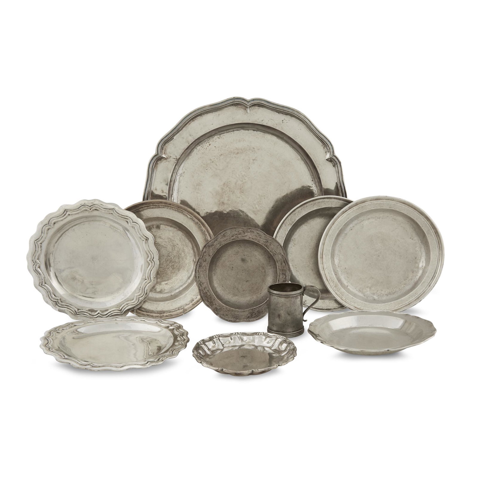 Group of ten Spanish Colonial silver and pewter - Nov 12, 2019 ...