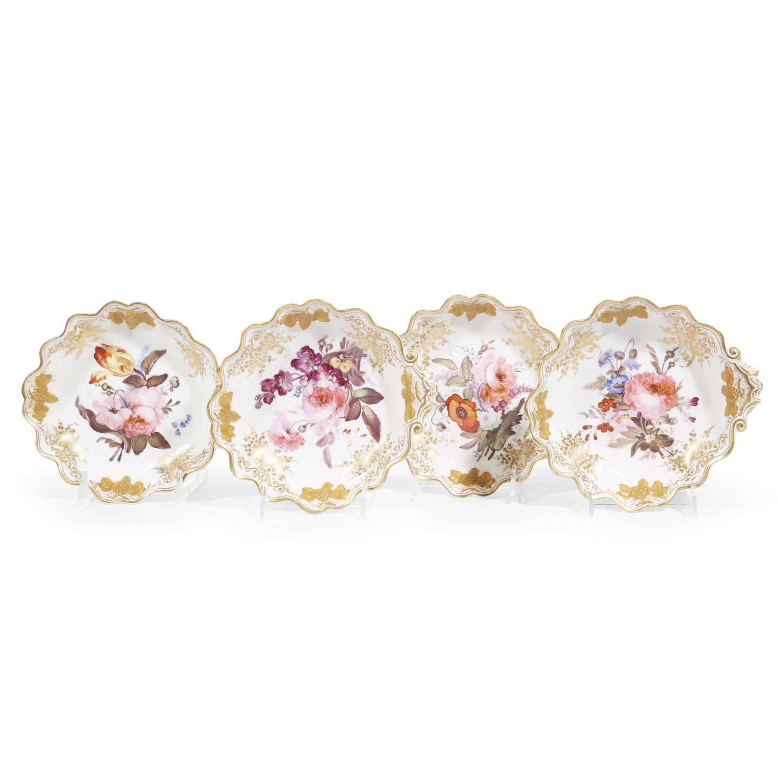 A set of four Coalport Felt Spar shell dishes, Second - Dec 10, 2019 ...