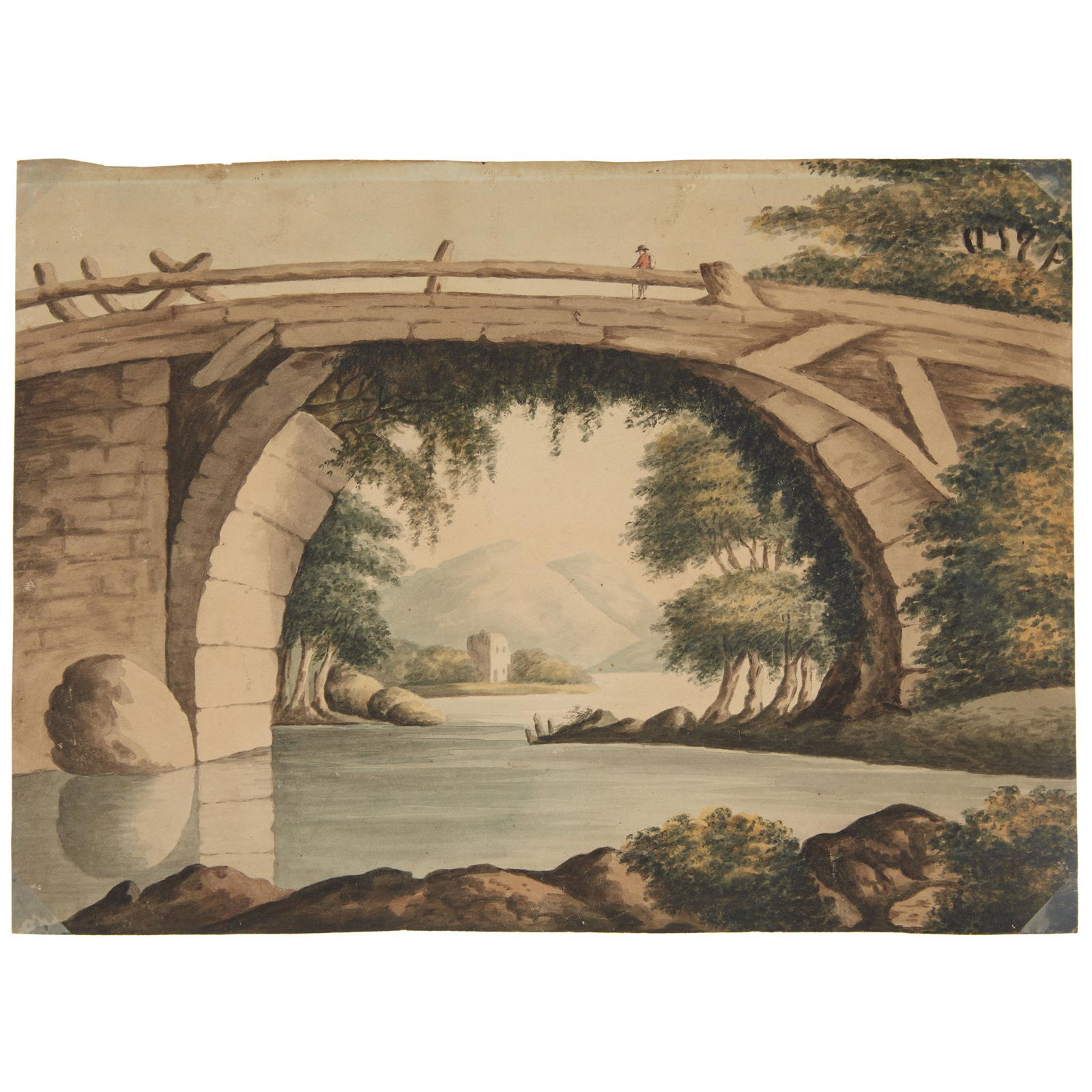 For Auction: American School 19th century, Three works by Mary Rhea ...