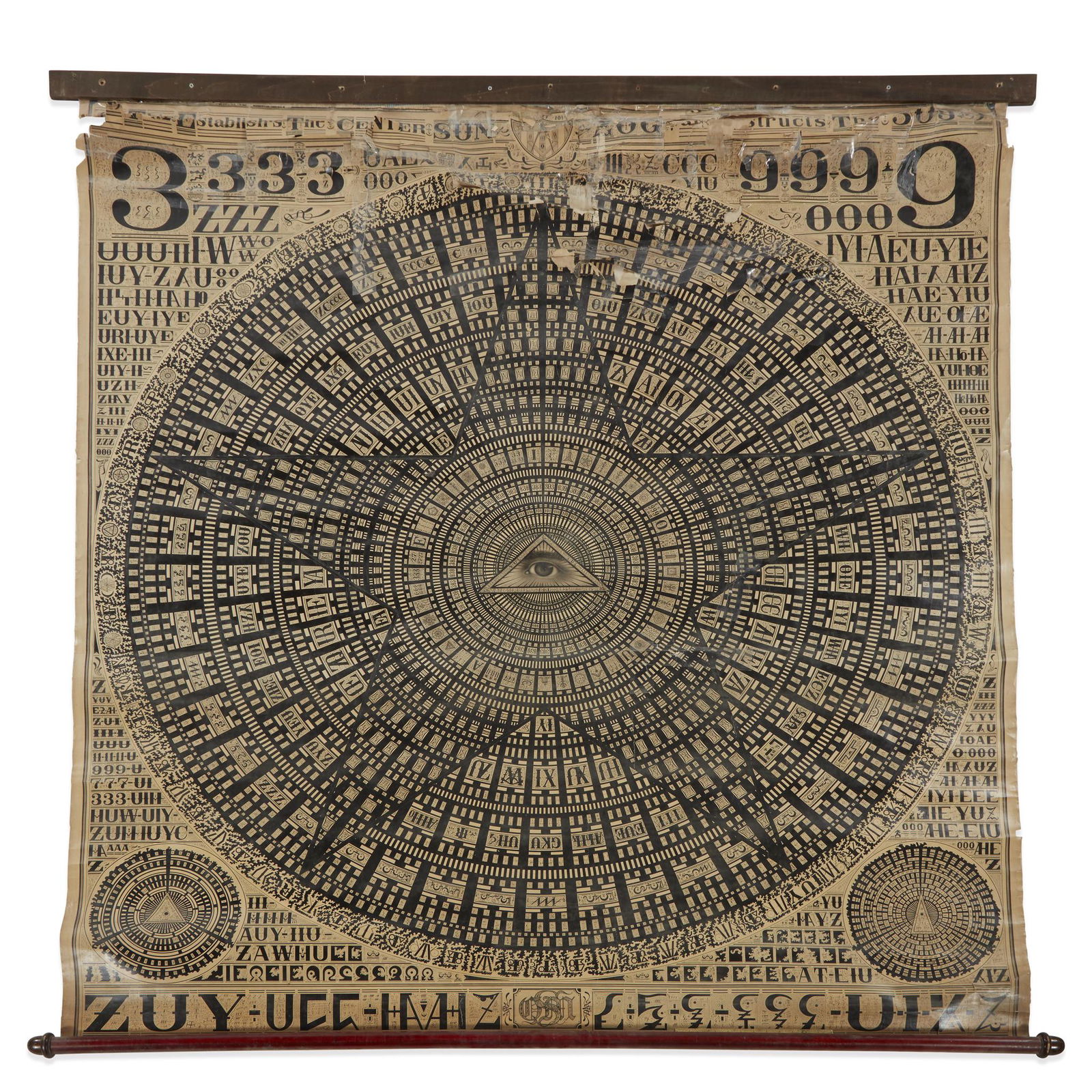 Group of ten Masonic charts, George M. Silsbee - Apr 28, 2020 | Freeman ...