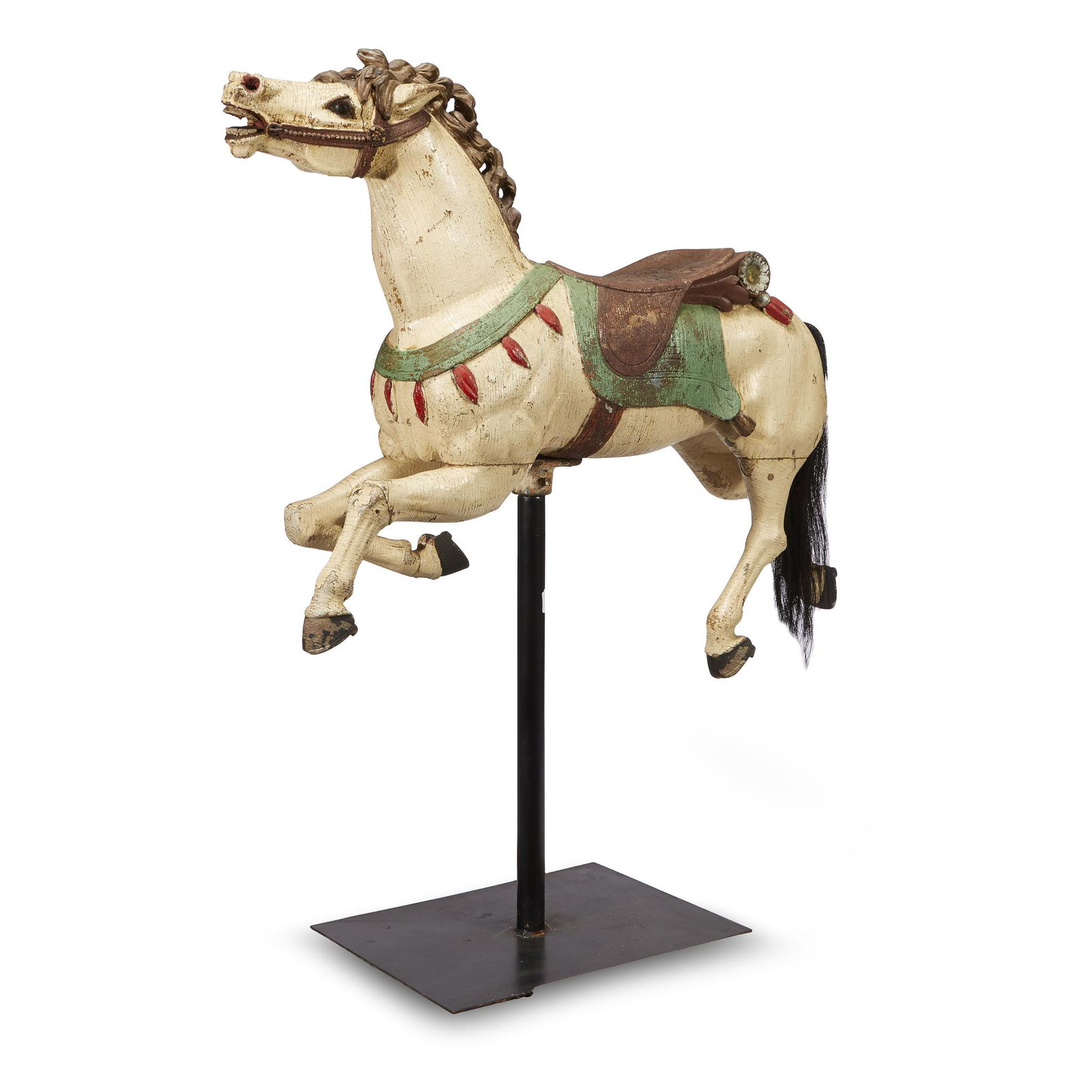 Carved and painted carousel jumper, Attributed to - Apr 28, 2020 ...