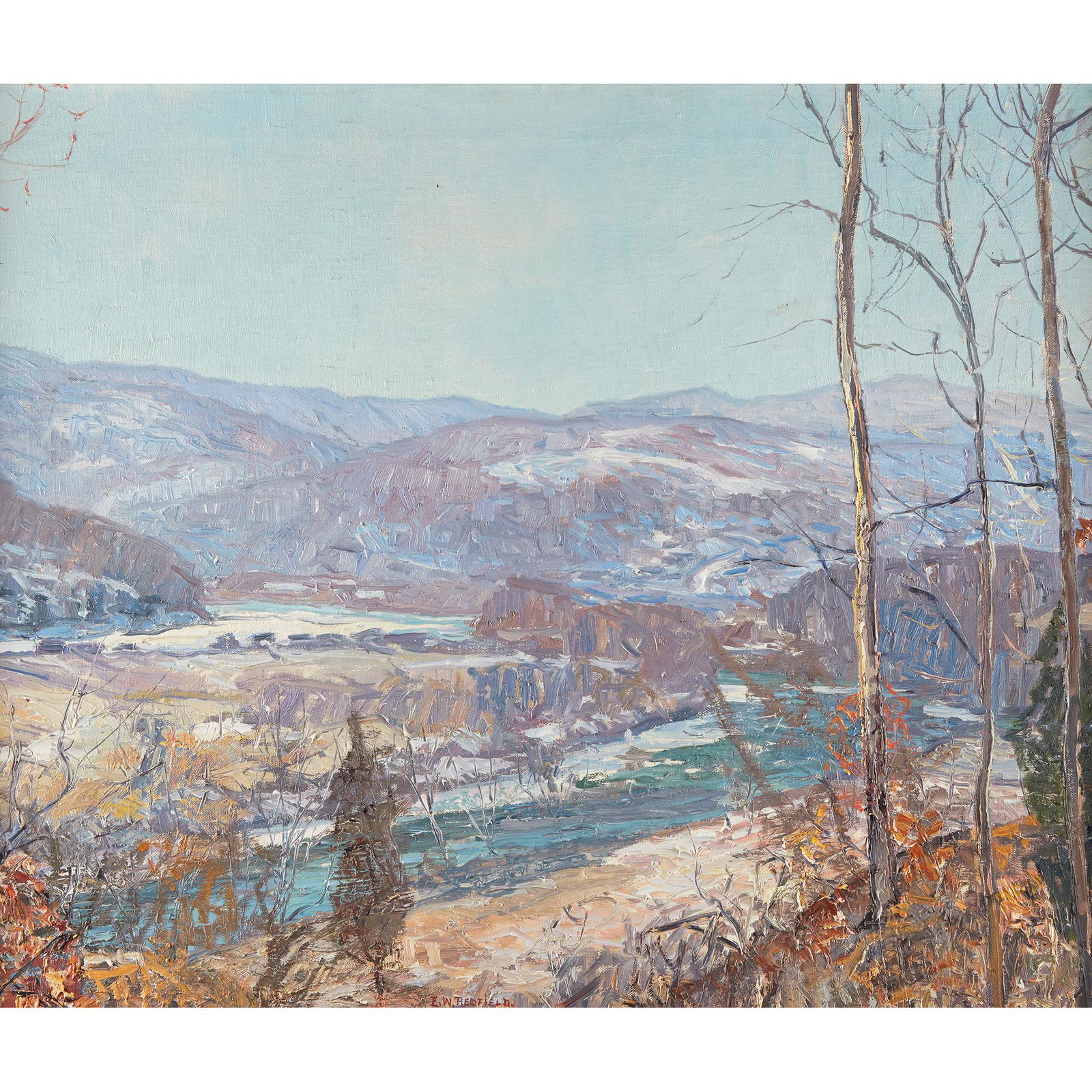 Edward Willis Redfield (American, 1869–1965), , Blue - Jun 14, 2020 ...