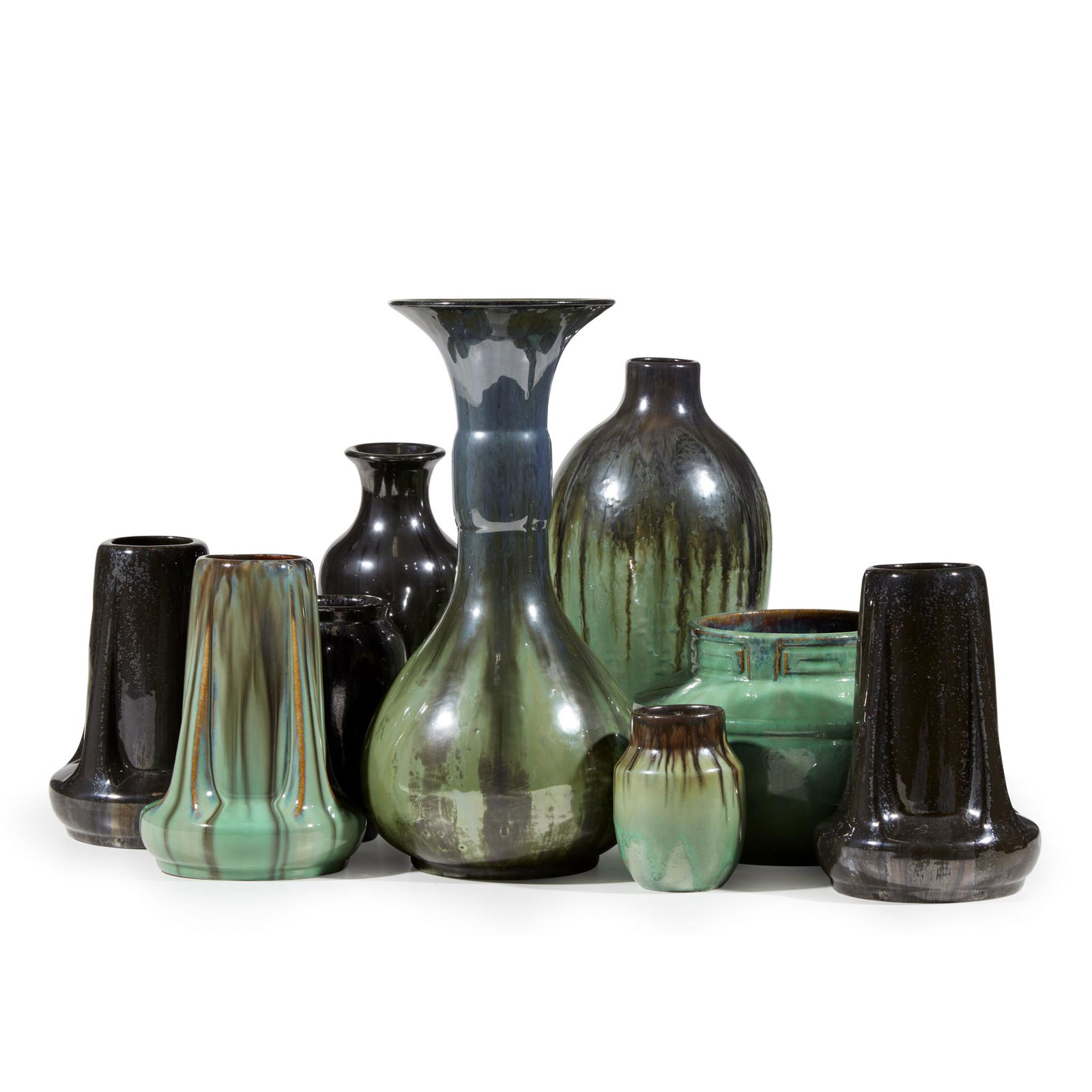 Fulper Pottery Company (1899-1935), Collection of Nine - Jun 26, 2020 ...