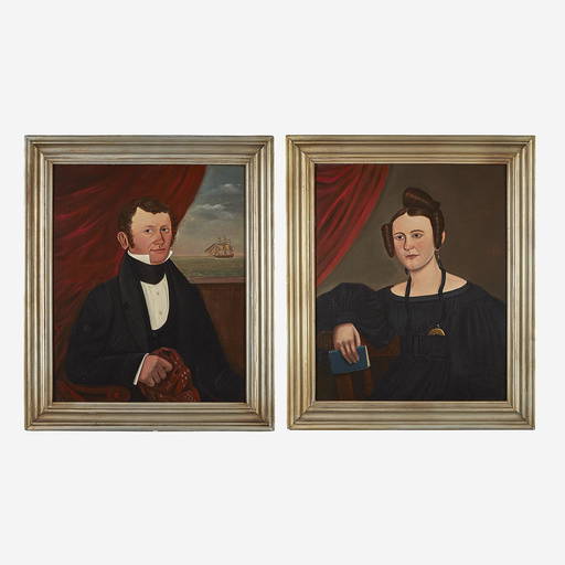 Isaac Sheffield (1807-1845) Pair of Portraits: Captain - Apr 27, 2021 ...