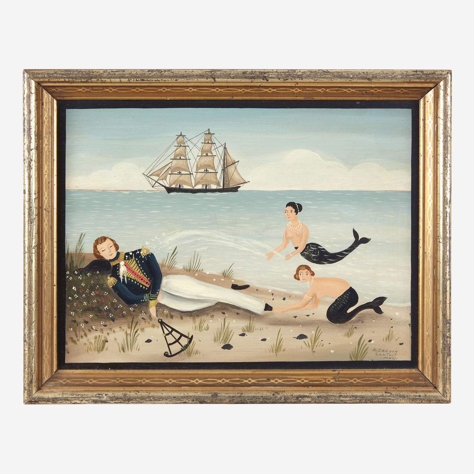 Ralph Cahoon (1910 1982) Washed Ashore