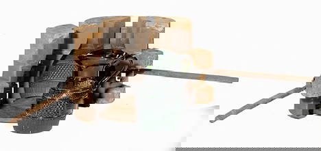 Cast Iron Glass Mold, Clevenger Brothers Glass Wo