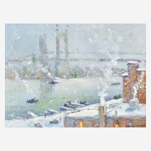 Christopher Willett (American, B. 1959) Early Morning (#0054) on Dec 07 ...