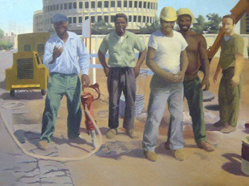 Edith Neff (american B. 1943) Constructi