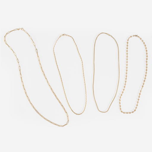 A Collection of Contemporary Yellow Gold Chains (#0429) on Dec 08, 2022 ...